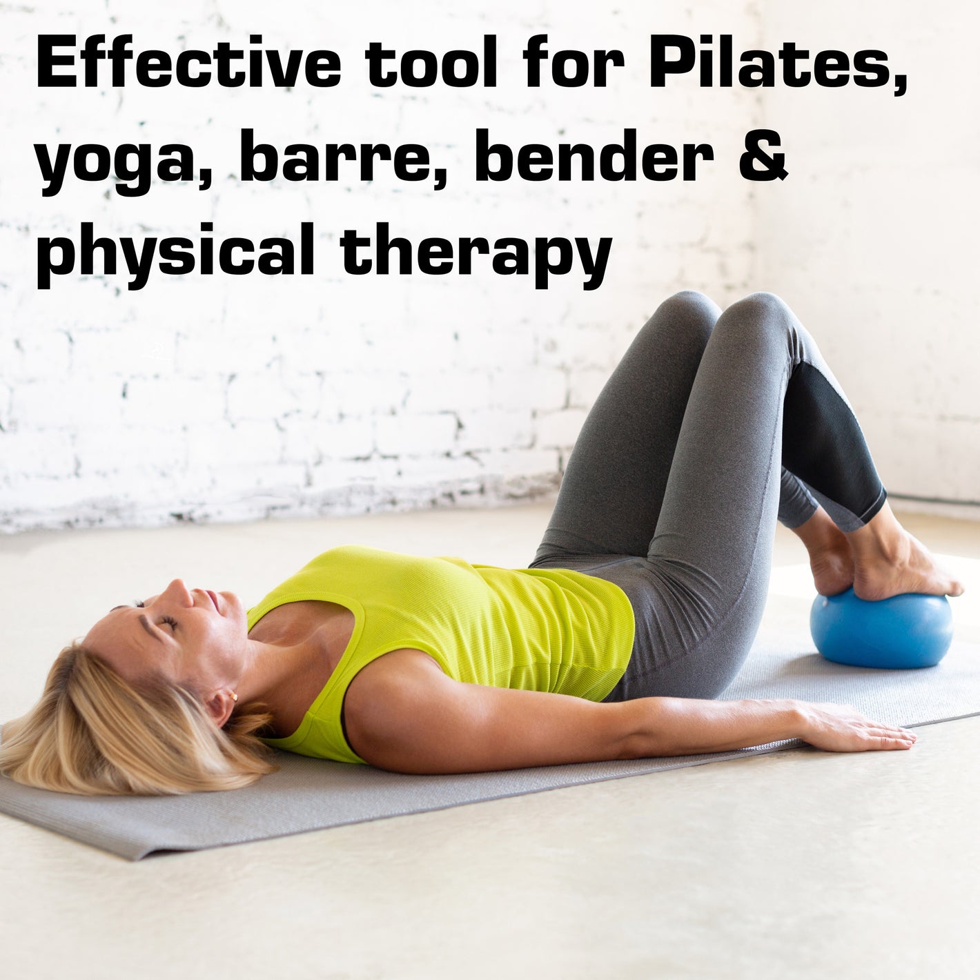 Mini Exercise Ball for Stability, Fitness, Pilates, Yoga, and Balance ...